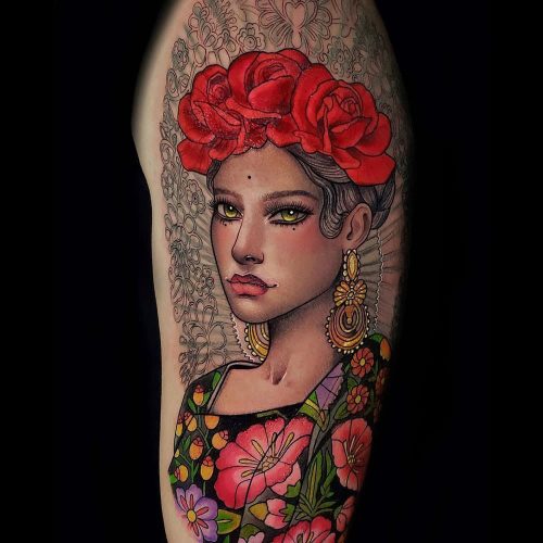 Molly - Specialist in neo traditional tattoos en lijnwerk